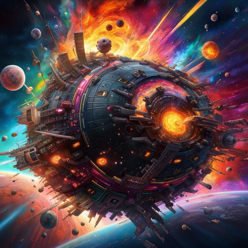 Space Pirates in Space - AI Generated Artwork - NightCafe Creator