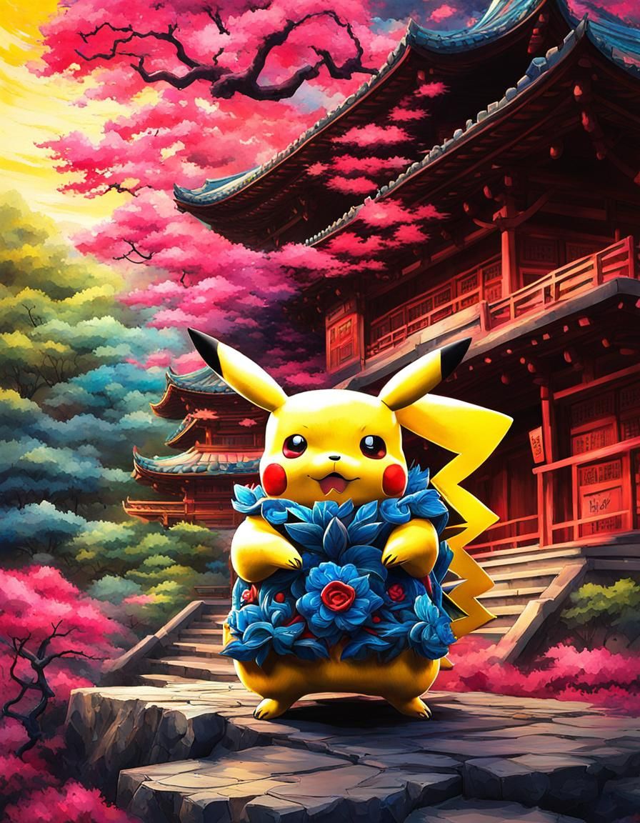 Pikachu - AI Generated Artwork - NightCafe Creator