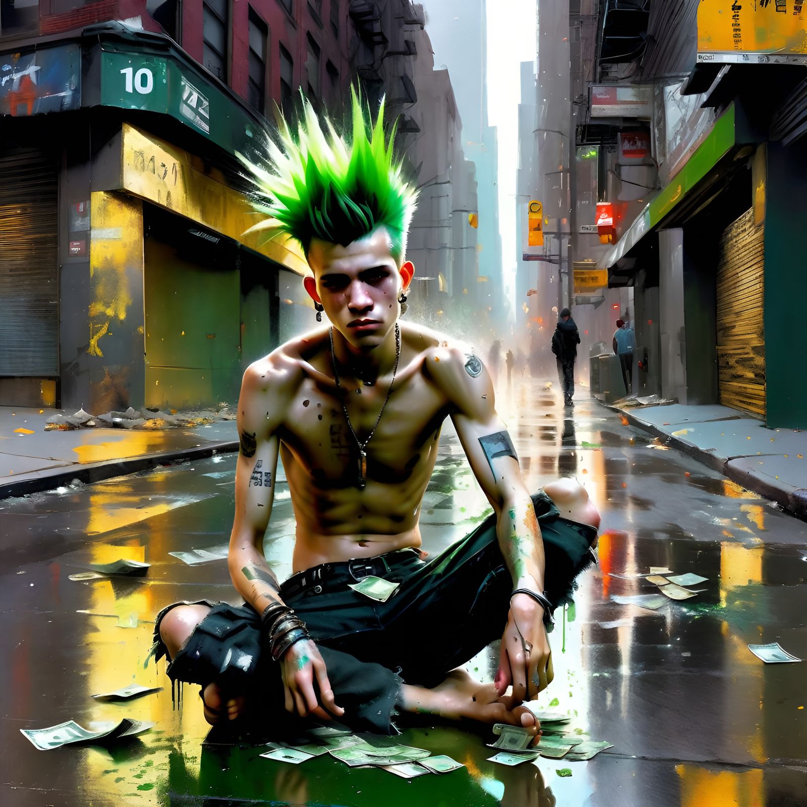 Punk Dream - AI Generated Artwork - NightCafe Creator