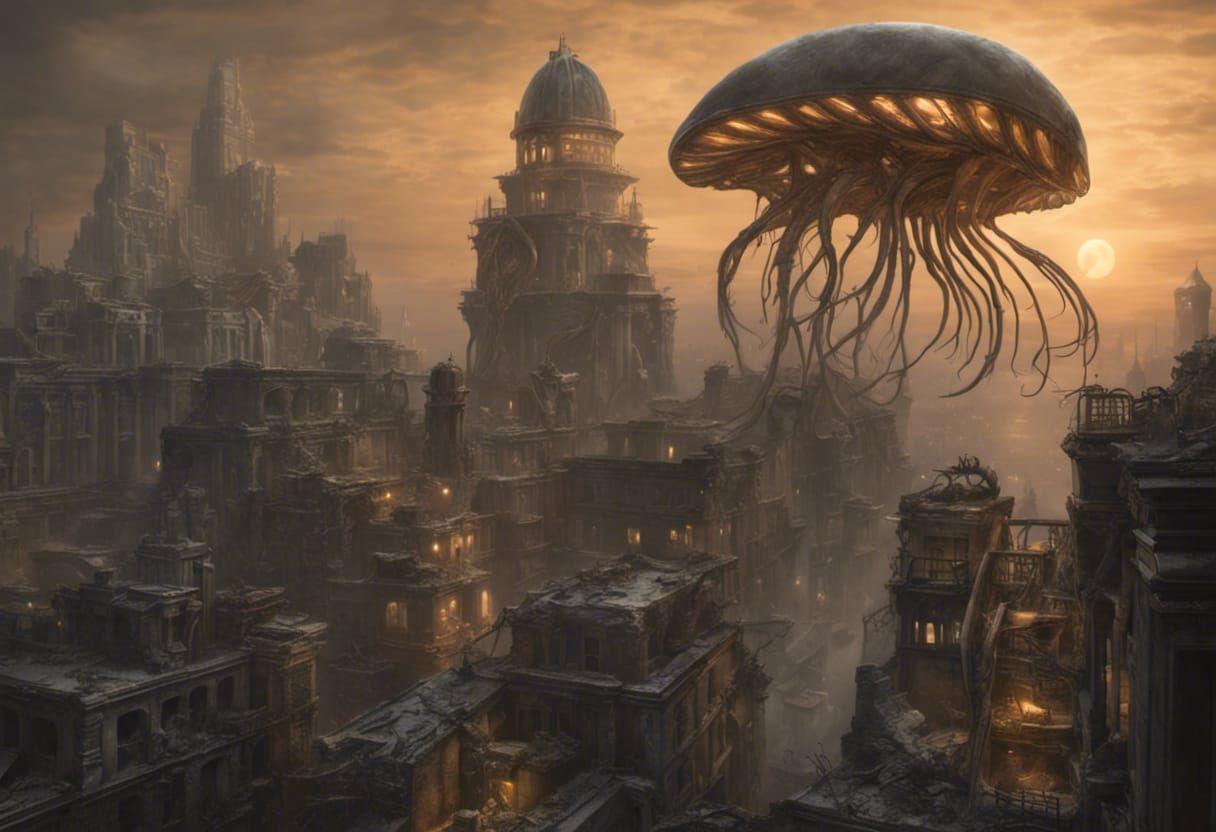 Alien overlord - AI Generated Artwork - NightCafe Creator