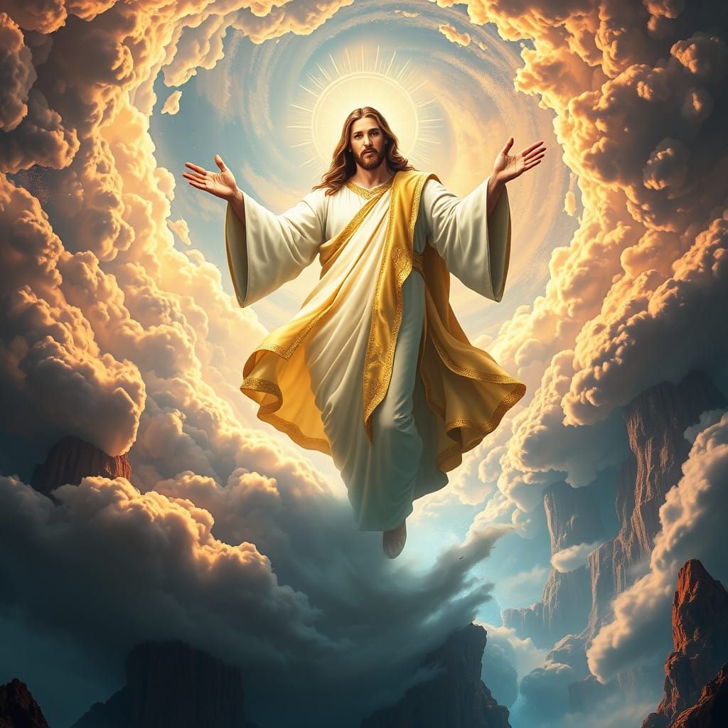 COME LORD JESUS COME - Jesus Descends in Heavenly Splendor