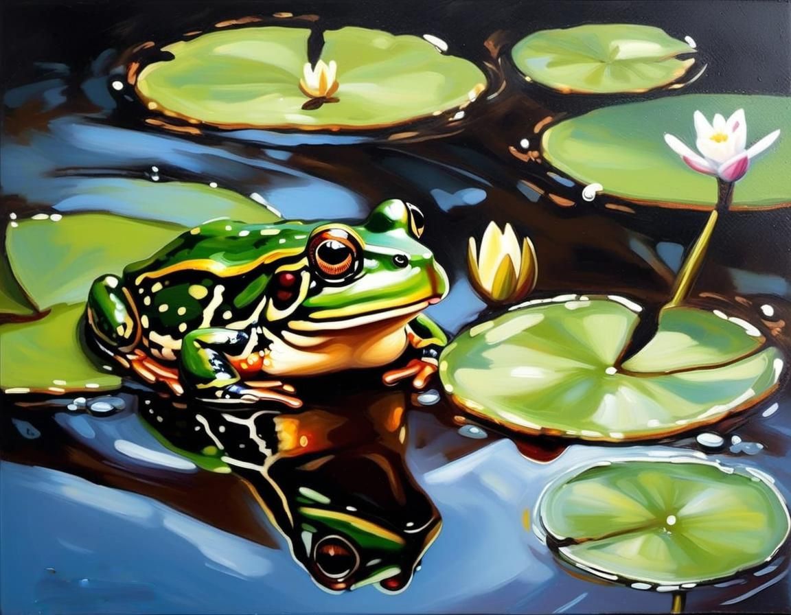 Ribbit - AI Generated Artwork - NightCafe Creator