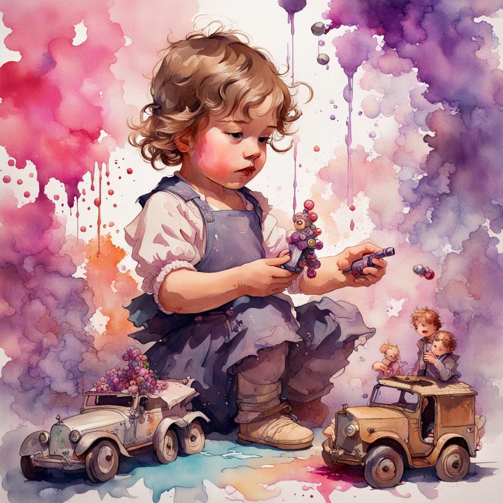 Playtime - AI Generated Artwork - NightCafe Creator