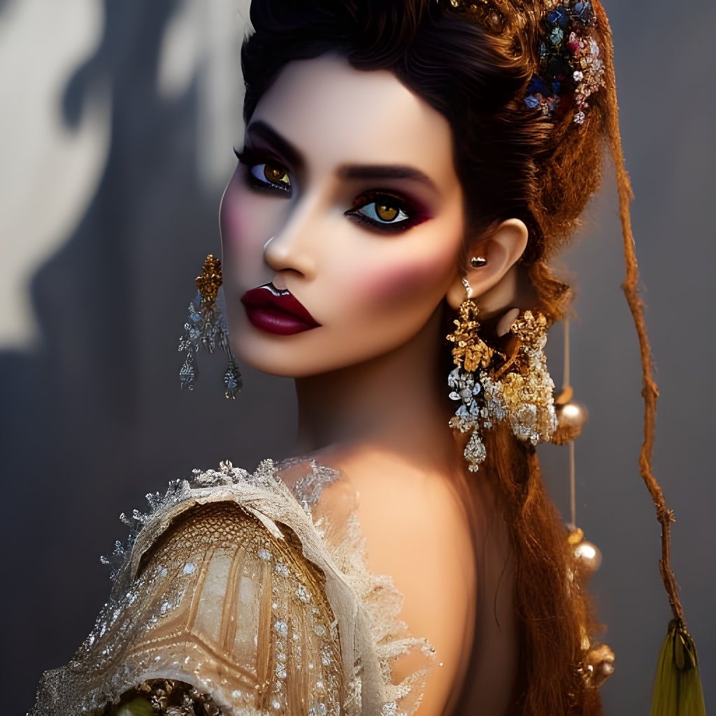 Strange Eyed Girls - Eye Strangeness Level: 5 - AI Generated Artwork ...