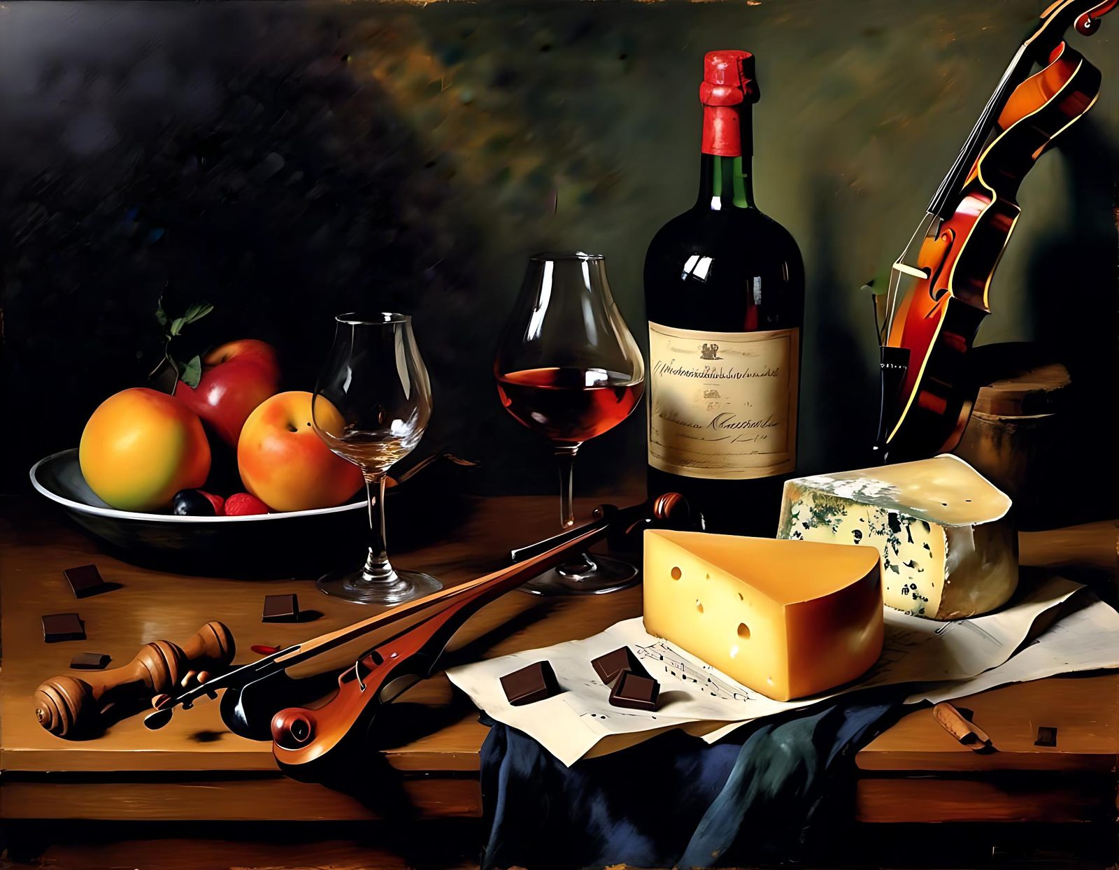 A Still Life - AI Generated Artwork - NightCafe Creator