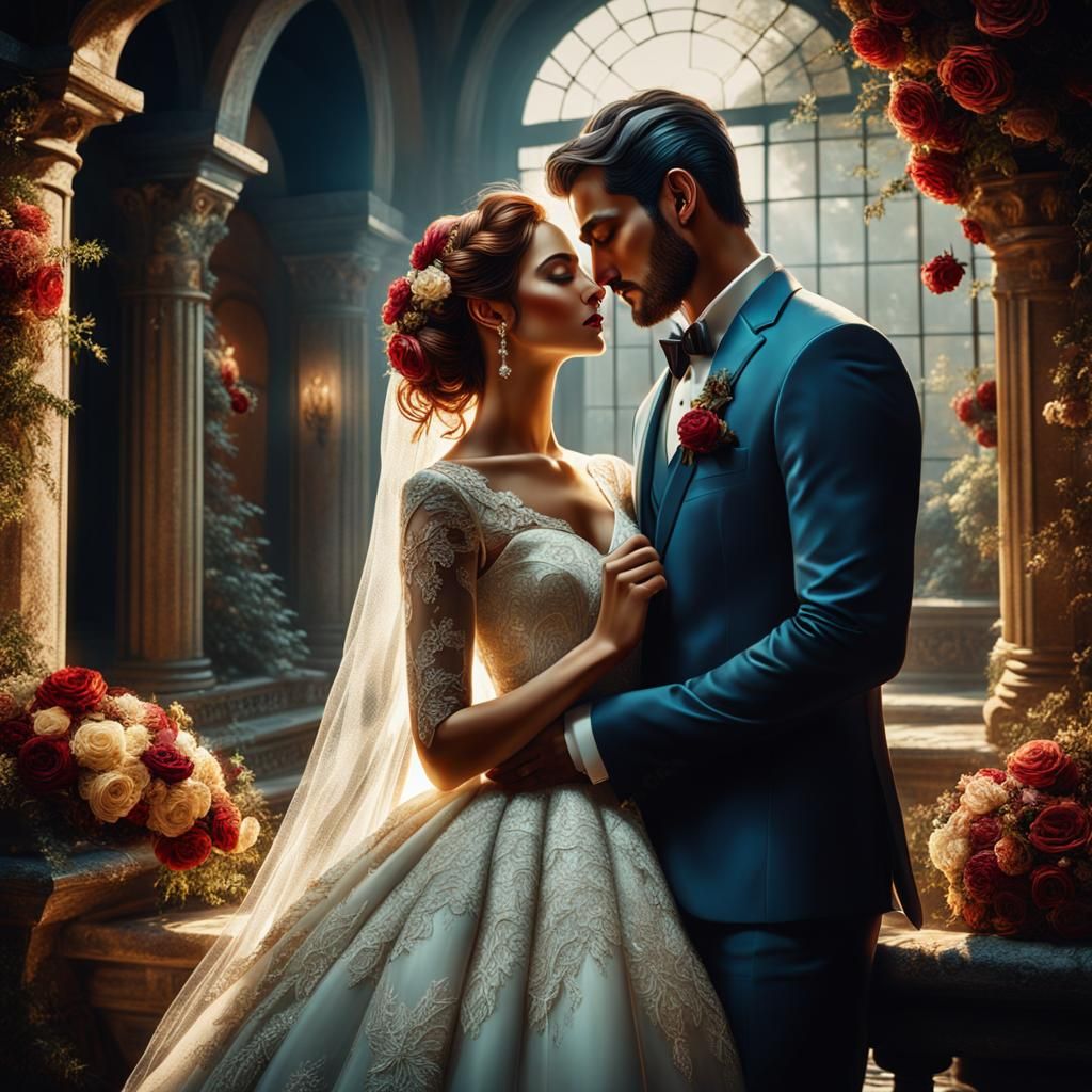 Just Married - AI Generated Artwork - NightCafe Creator