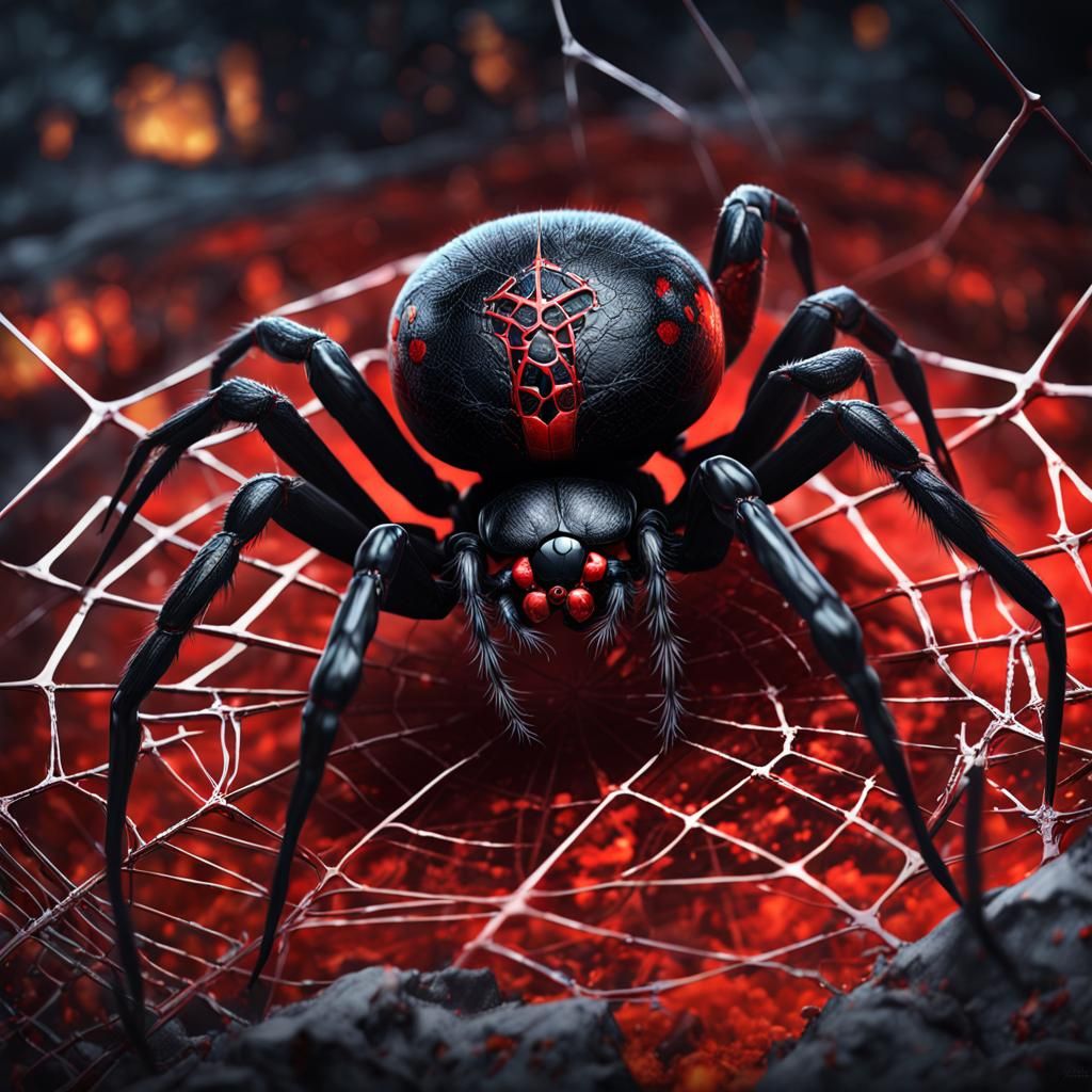 A spider - AI Generated Artwork - NightCafe Creator