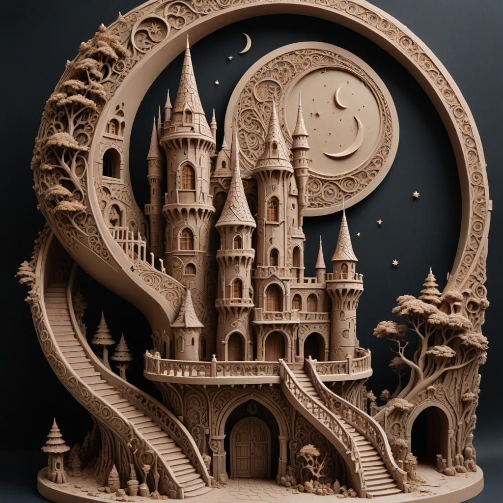 Clay sculpture - Clay sculpture