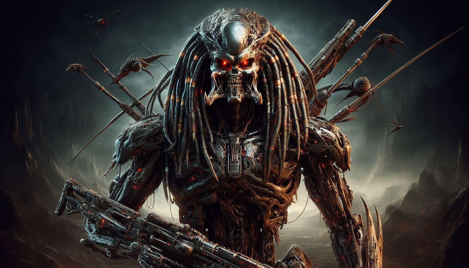 Predator & Terminator Hybrid - AI Generated Artwork - NightCafe Creator