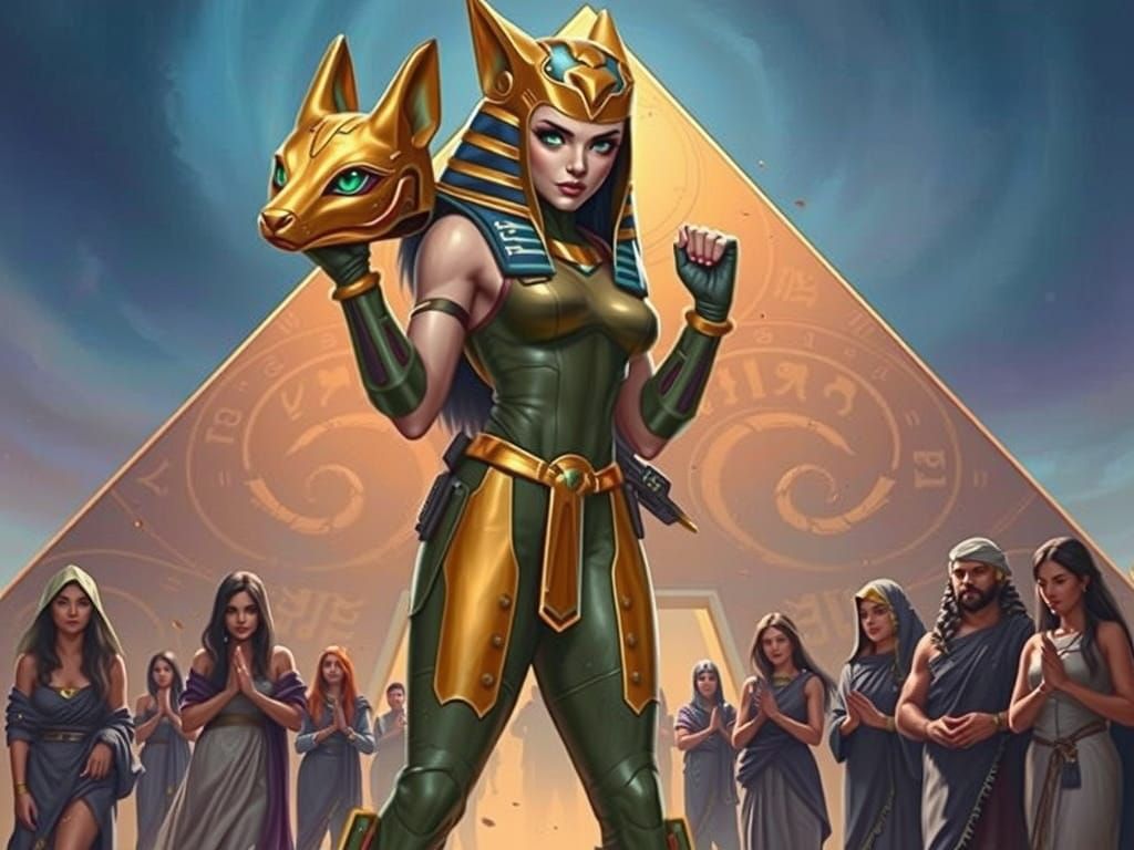 Anubis's daughter, Kebechet, was a goddess of purity and refreshment ...