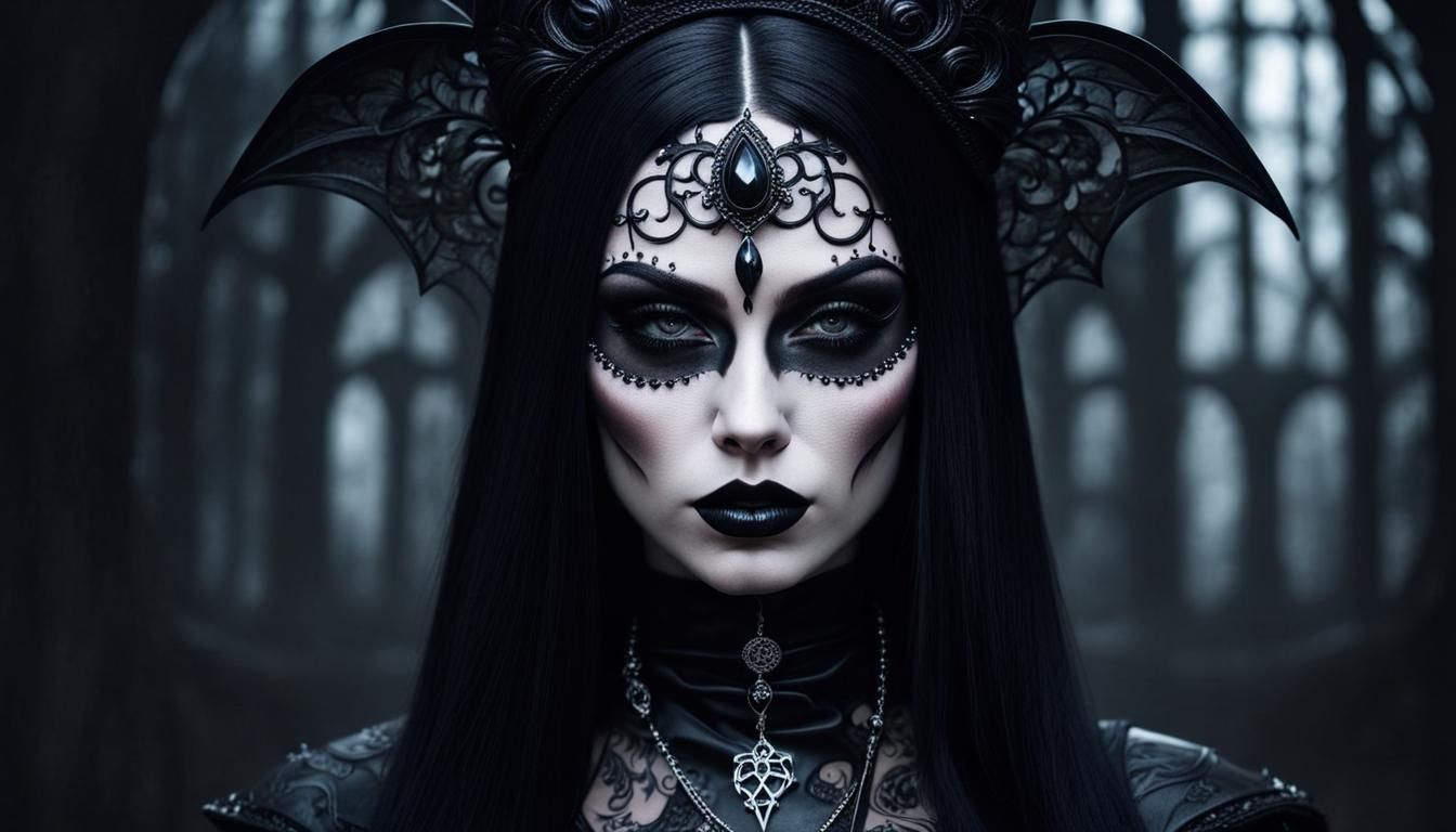Gothic woman, the country needs strong women /3 - AI Generated Artwork ...