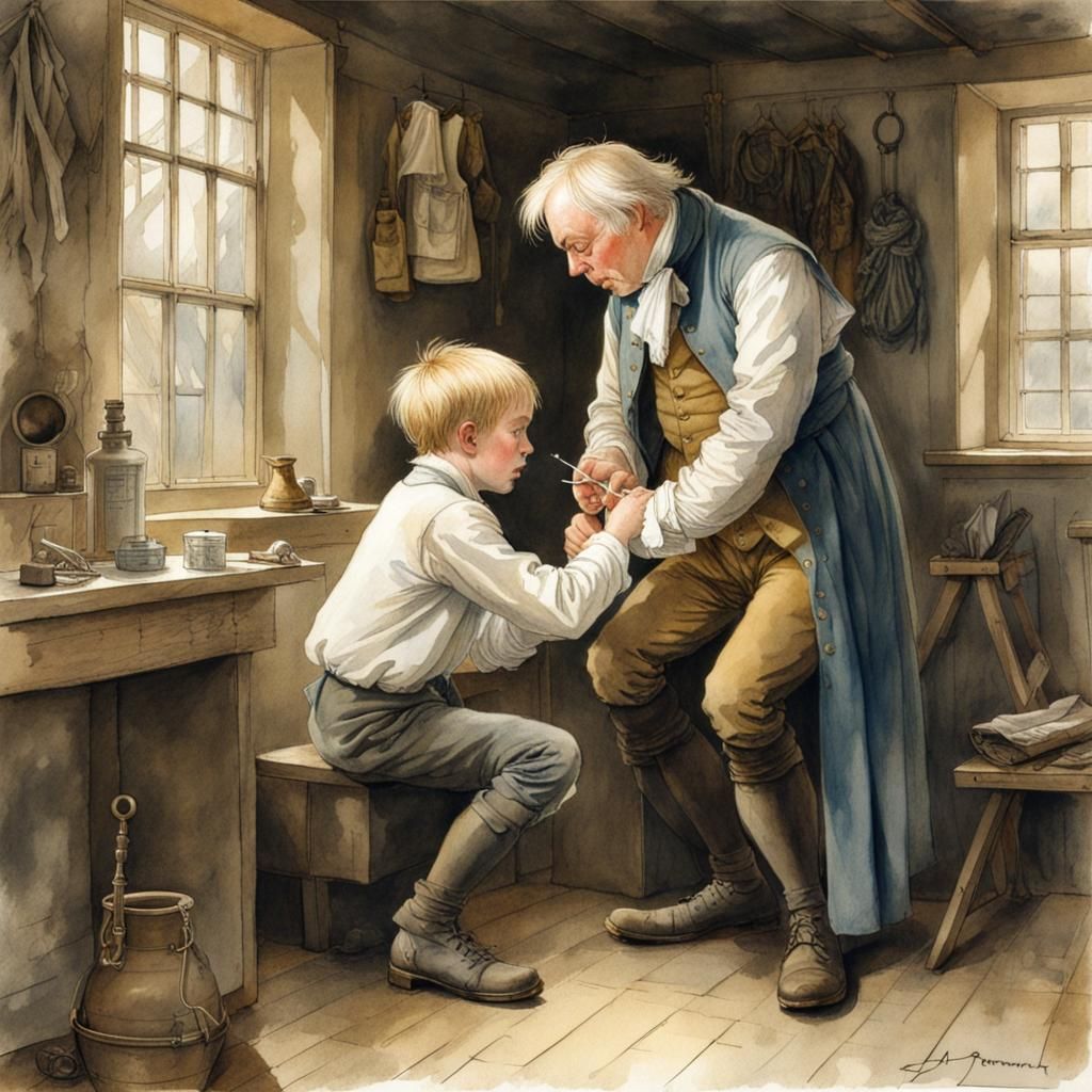 Edward Jenner discovered the first vaccine in modern medicine which led ...
