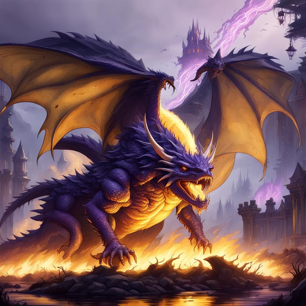 Dragon fire type - AI Generated Artwork - NightCafe Creator