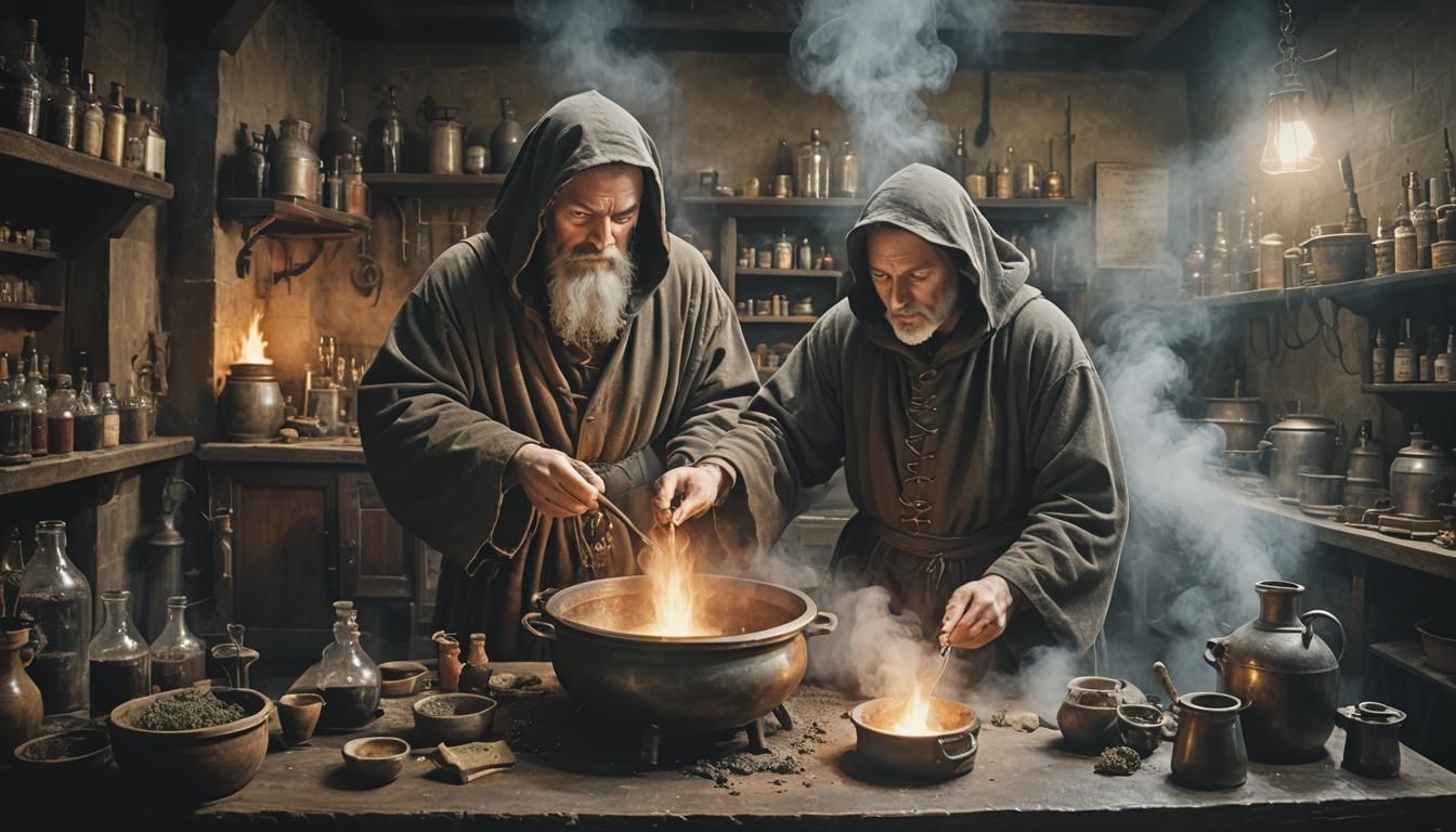 Alchemy Class - AI Generated Artwork - NightCafe Creator