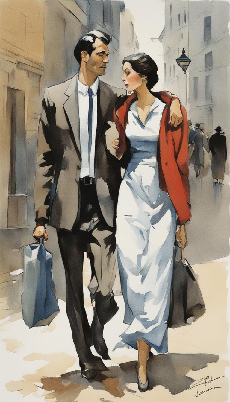 Couple - AI Generated Artwork - NightCafe Creator