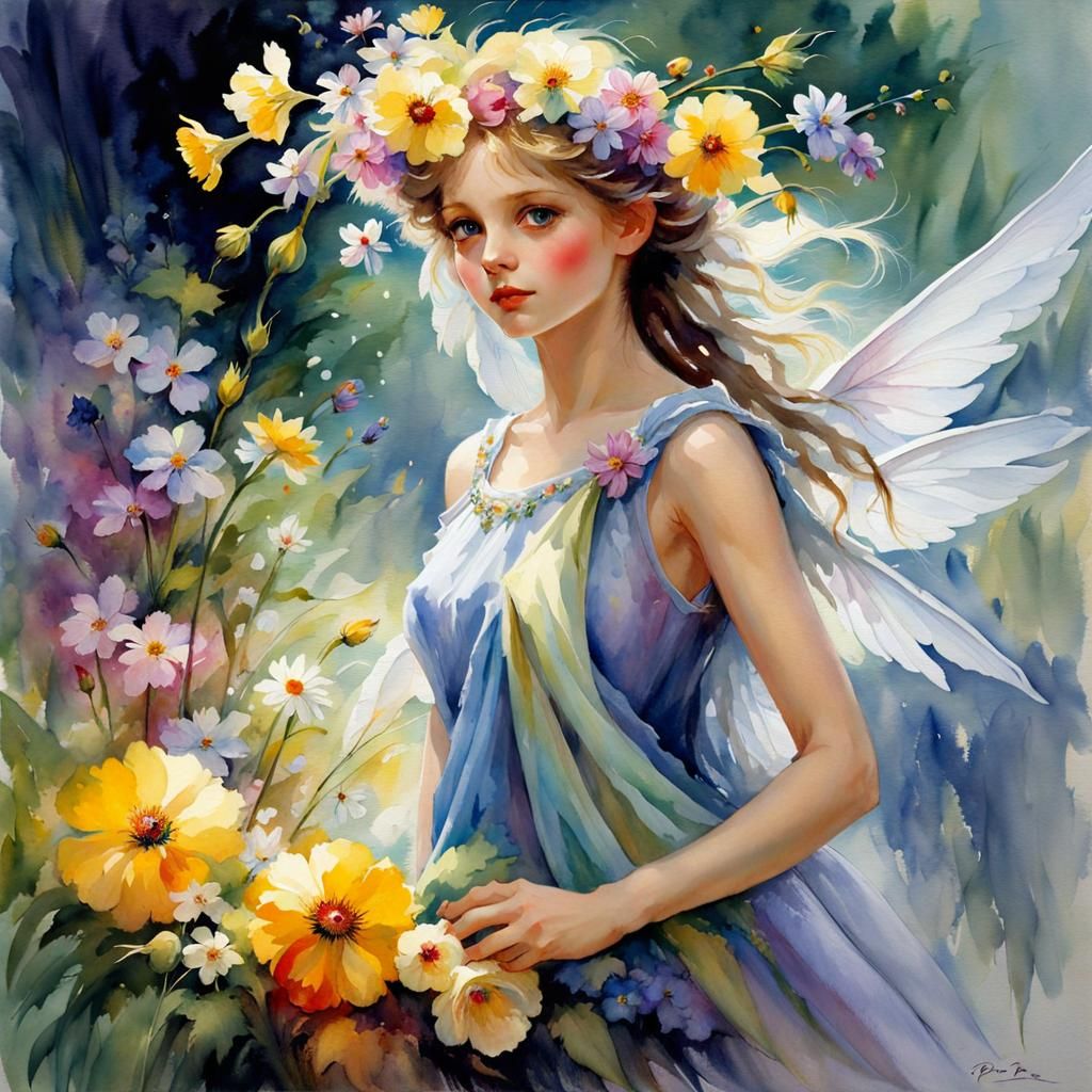 Vision of Spring - AI Generated Artwork - NightCafe Creator