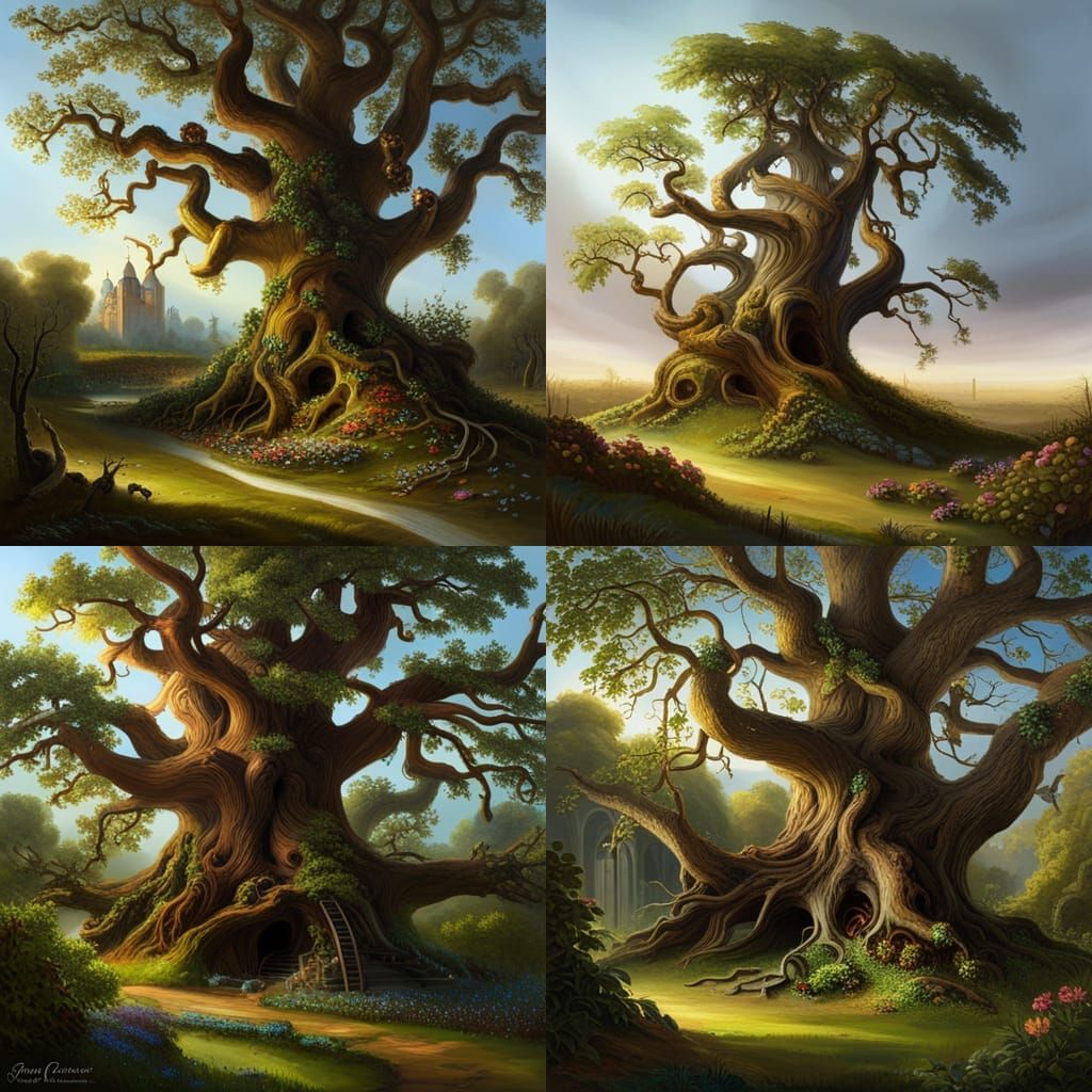 tree - AI Generated Artwork - NightCafe Creator