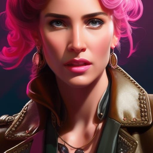 Lady Danger - AI Generated Artwork - NightCafe Creator