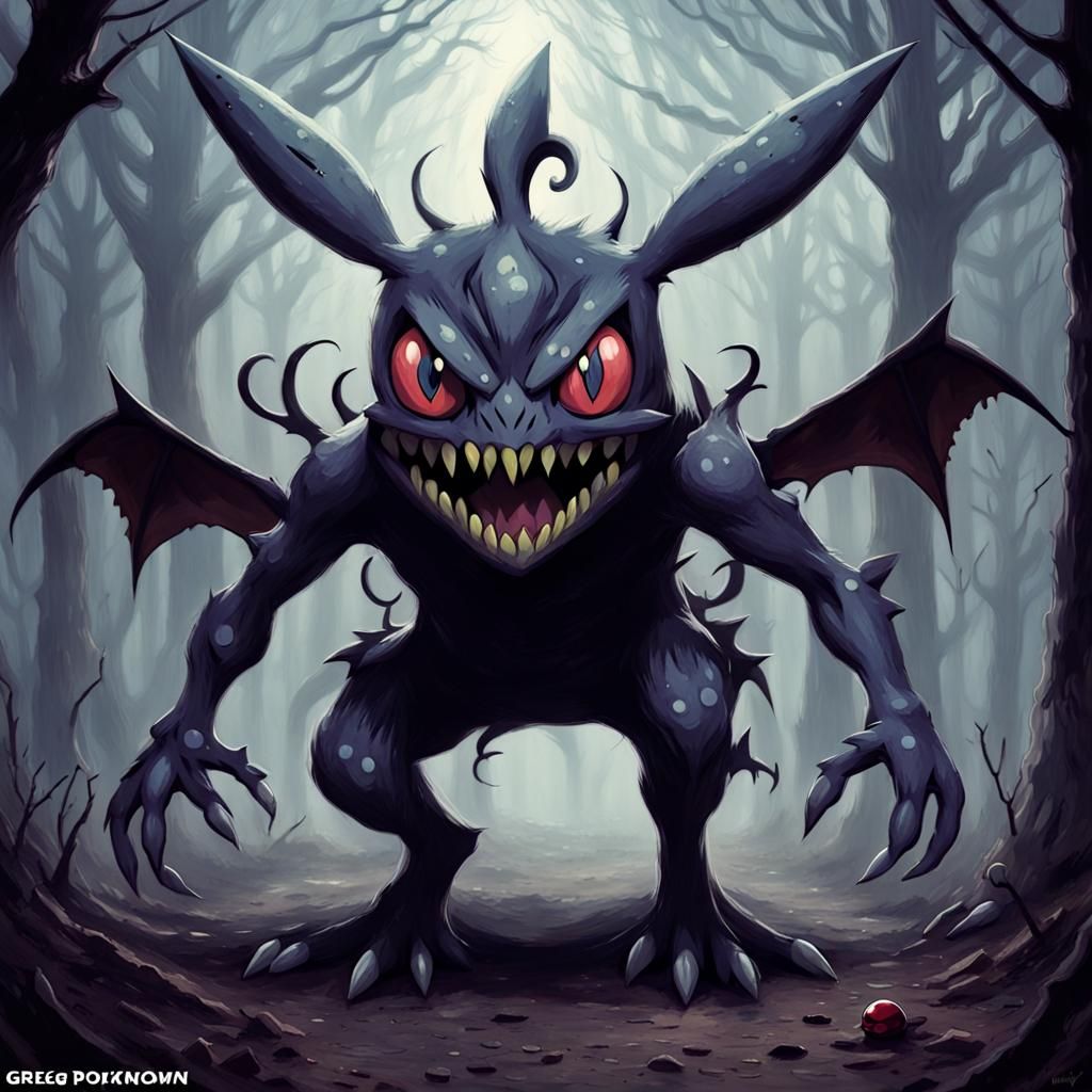Creepy Pokémon - AI Generated Artwork - NightCafe Creator