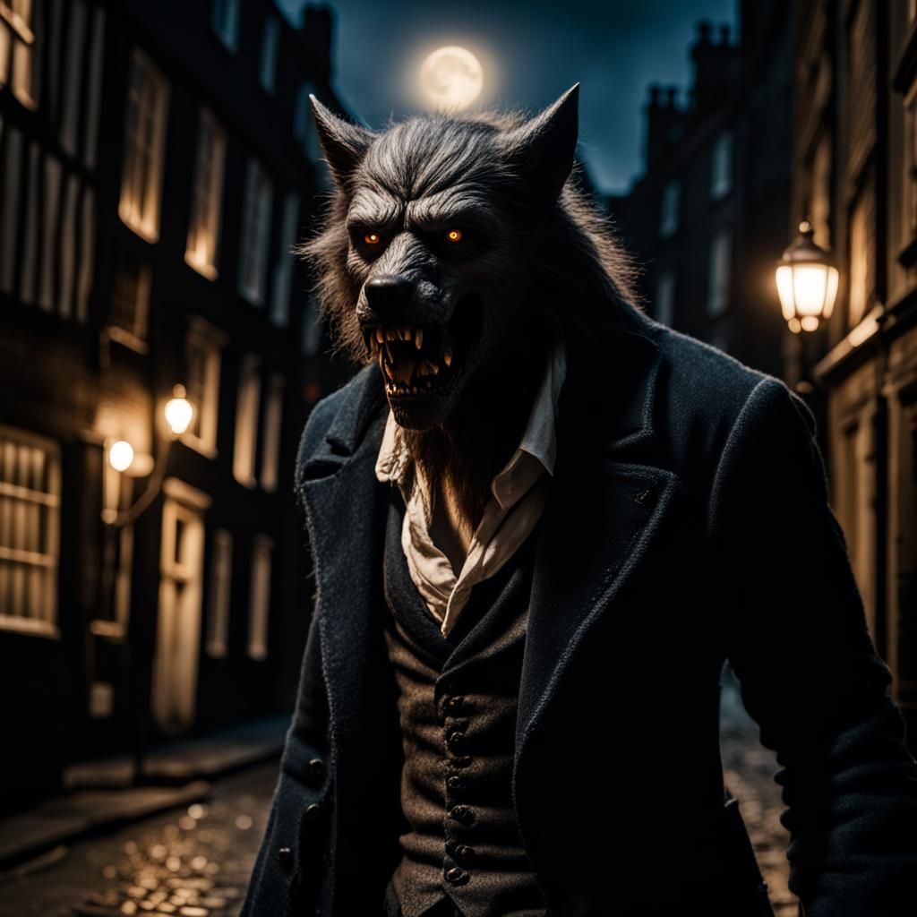 Werewolf - AI Generated Artwork - NightCafe Creator