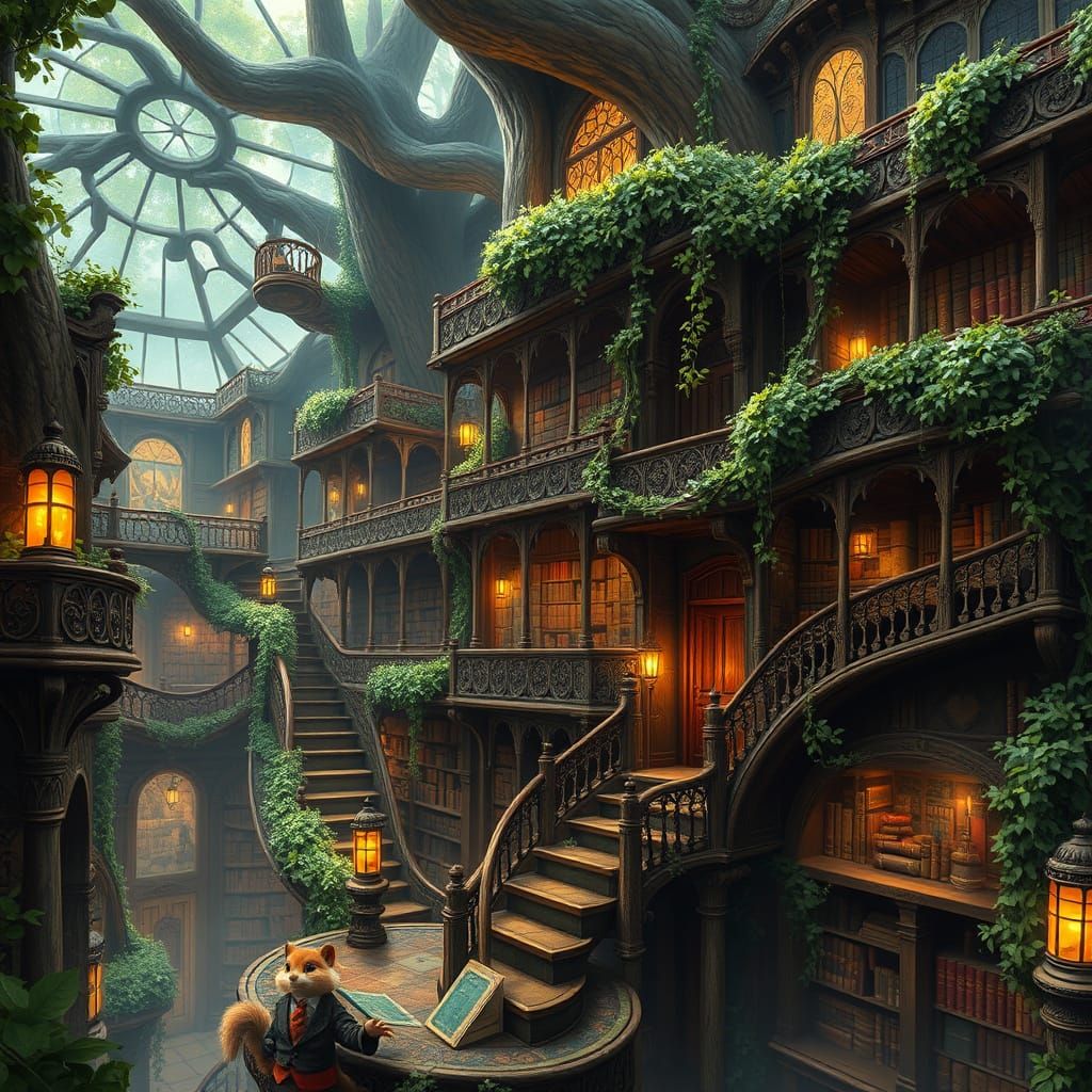 Majestic, sprawling treehouse - Whimsical Treehouse Sanctuar...