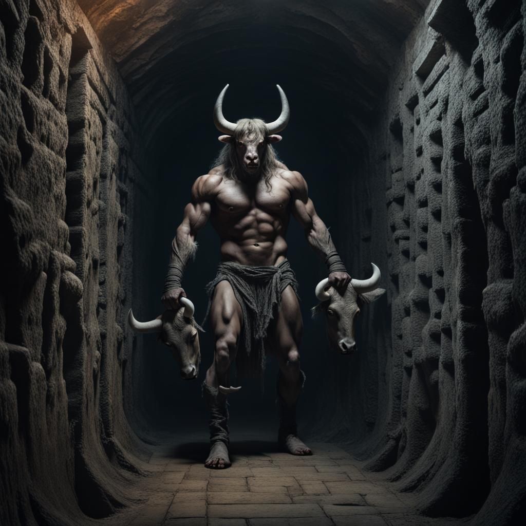 Minotaur - AI Generated Artwork - NightCafe Creator