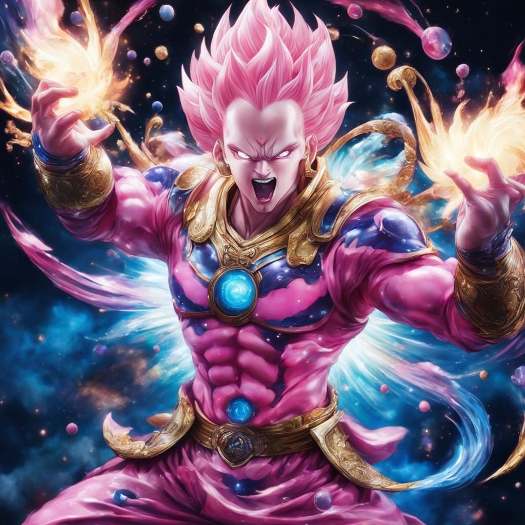 Mysterious Majin Buu - AI Generated Artwork - NightCafe Creator