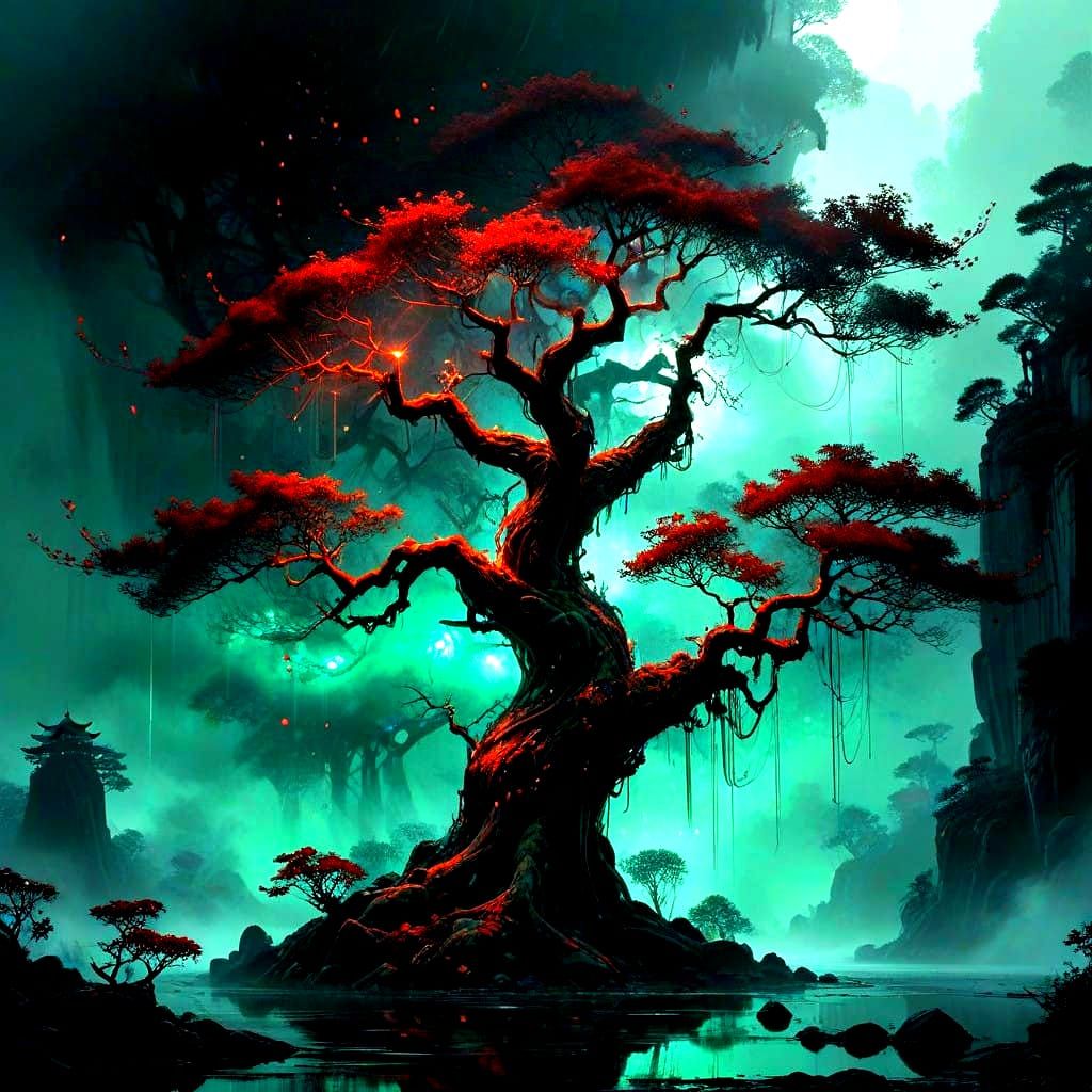 The Underworld - Three Ethereal Trees of Mortality, Heaven,