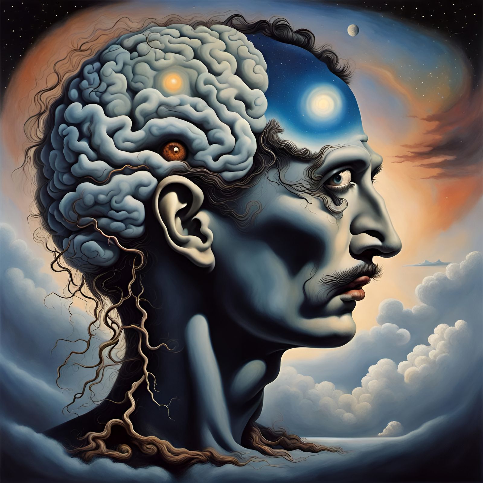 Dali's Brain - AI Generated Artwork - NightCafe Creator
