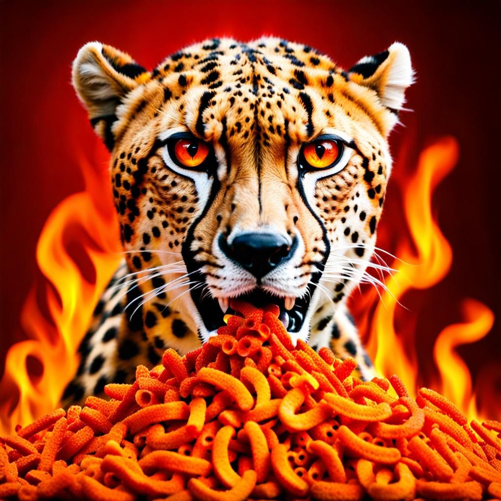 Cheetoh Cheetah - AI Generated Artwork - NightCafe Creator