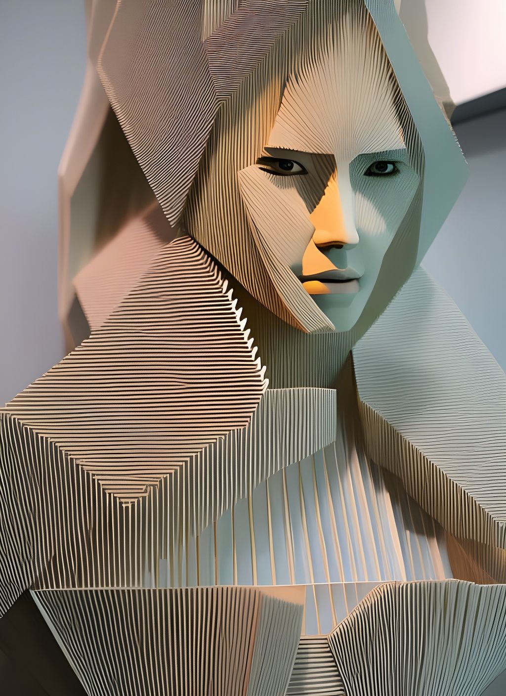 Digital Human - AI Generated Artwork - NightCafe Creator