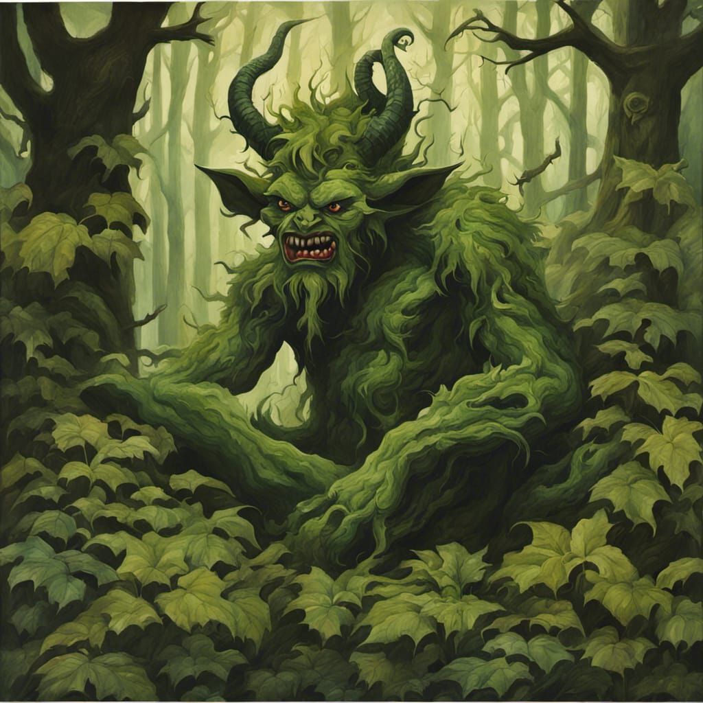 Forest Demons Series - AI Generated Artwork - NightCafe Creator