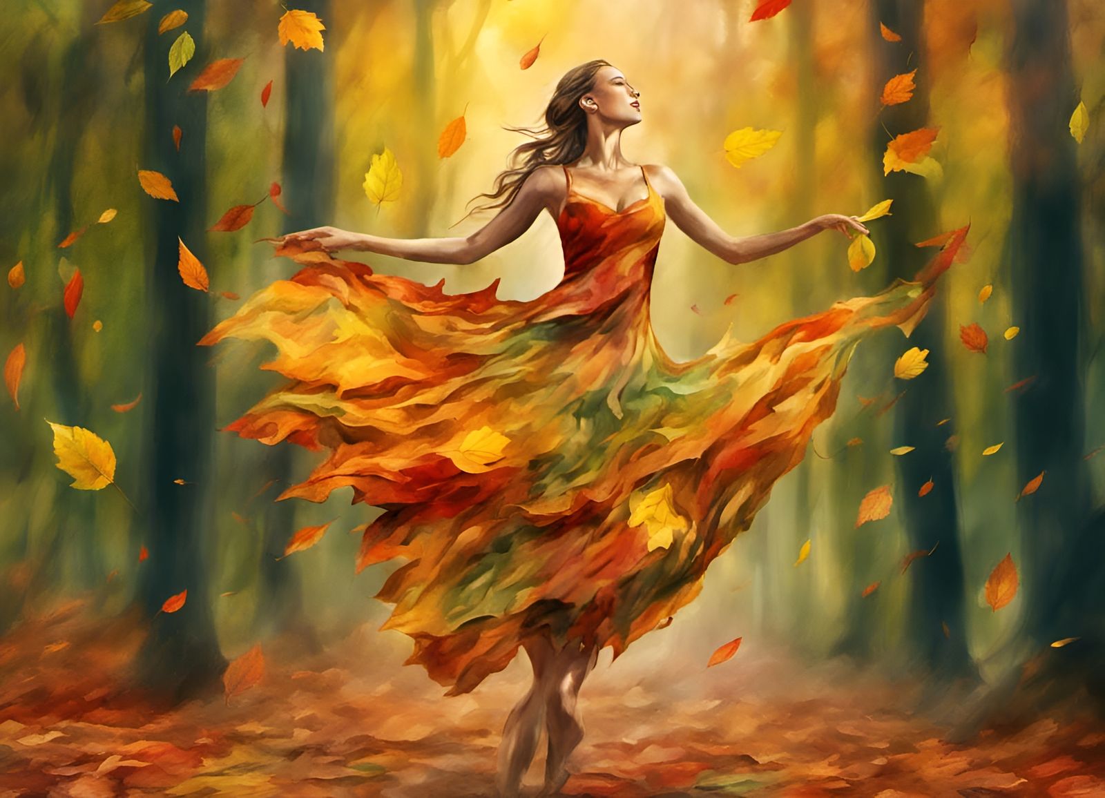 Celebrate Autumn - AI Generated Artwork - NightCafe Creator
