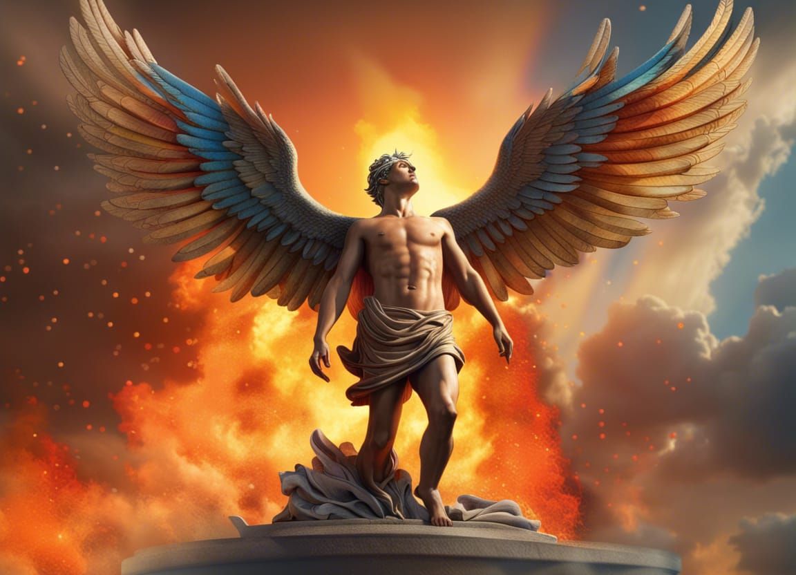 Icarus - AI Generated Artwork - NightCafe Creator