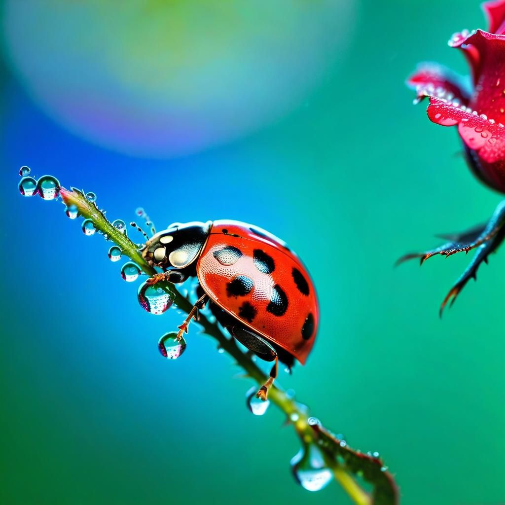 Ladybug - AI Generated Artwork - NightCafe Creator