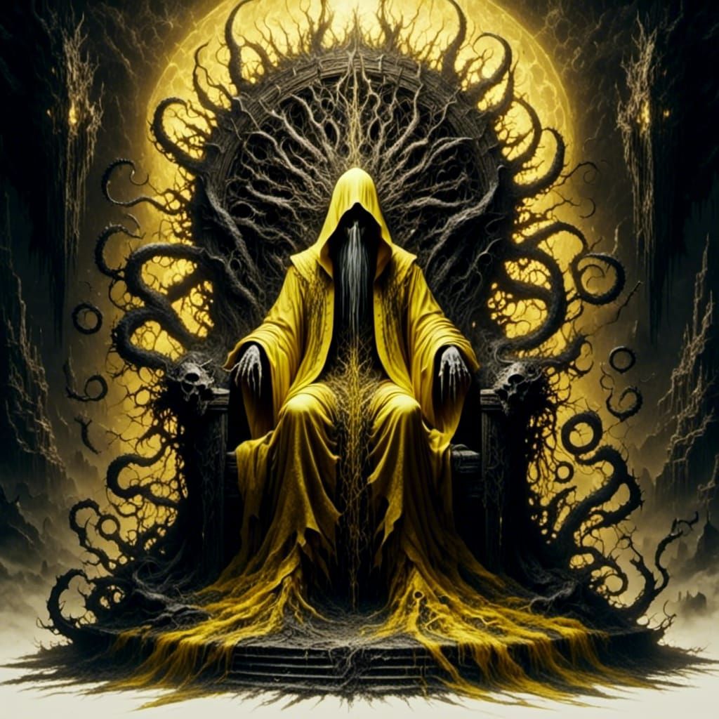 Summoning Circle - Hastur - AI Generated Artwork - NightCafe Creator