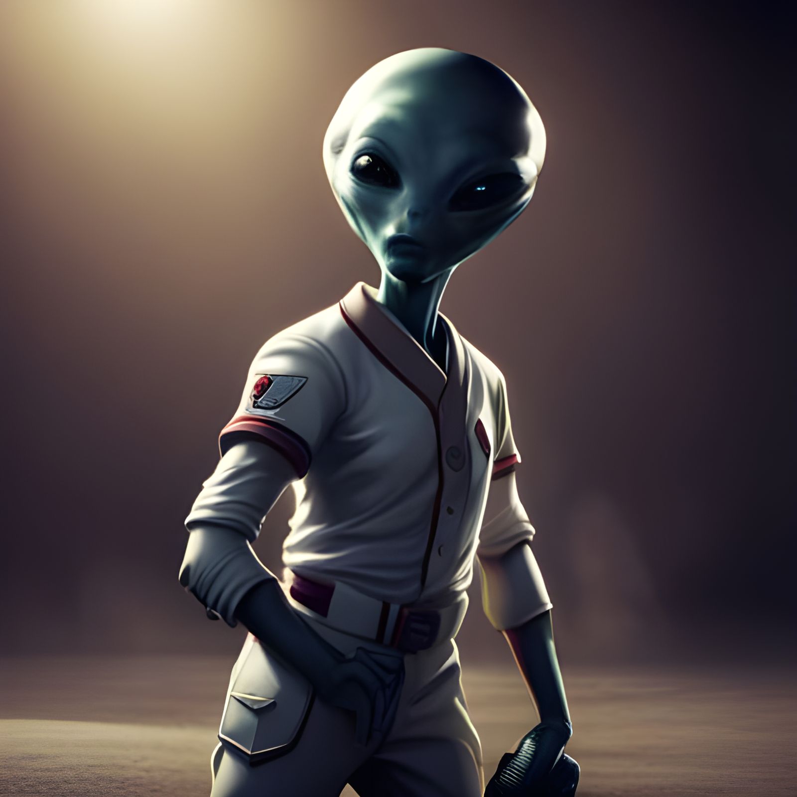 Alien Sports League Baseball - Don Kyote Rookie Card - AI Generated ...