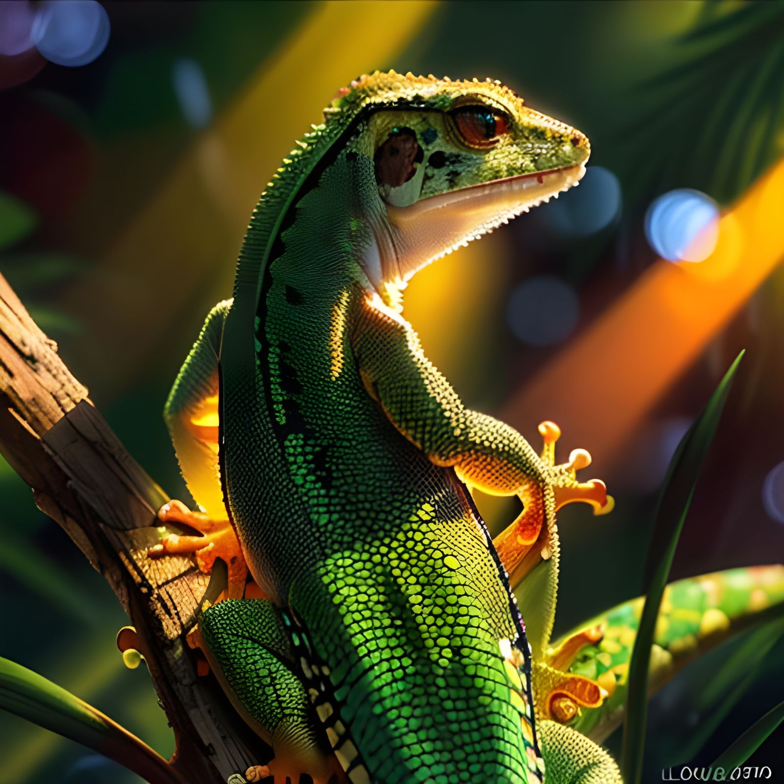Gecko - AI Generated Artwork - NightCafe Creator
