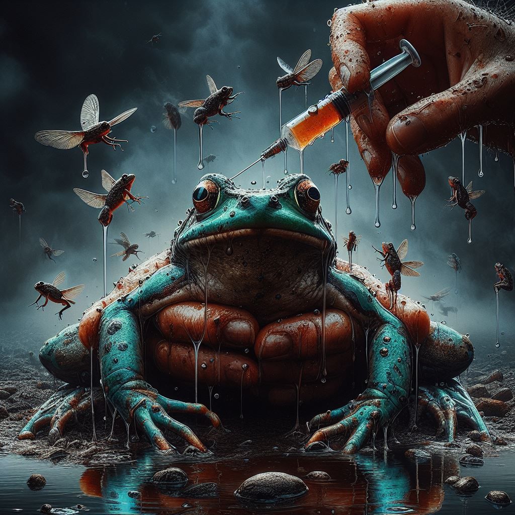 The Phobia Project : Ranidaphobia - AI Generated Artwork - NightCafe ...