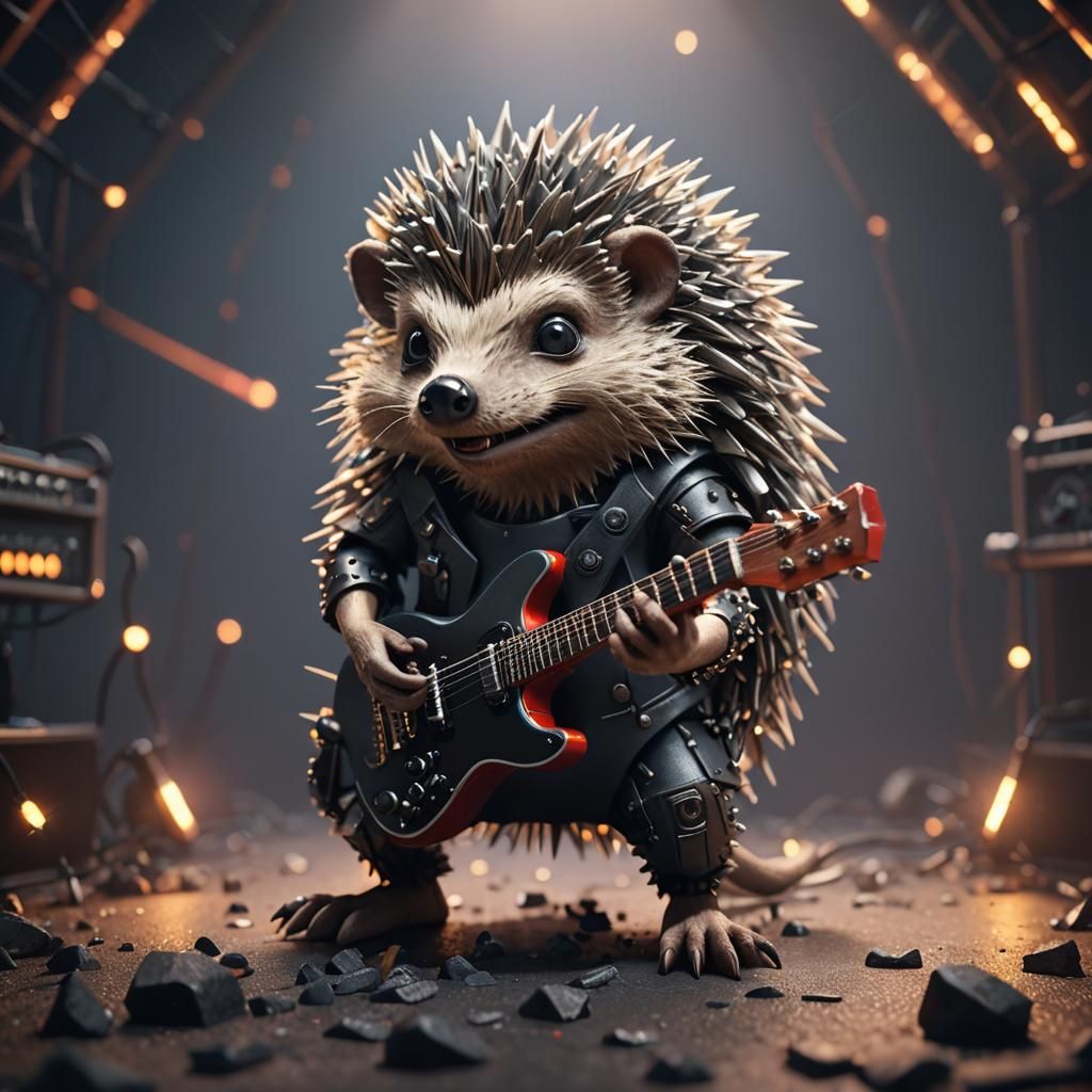 Spikey!! - AI Generated Artwork - NightCafe Creator