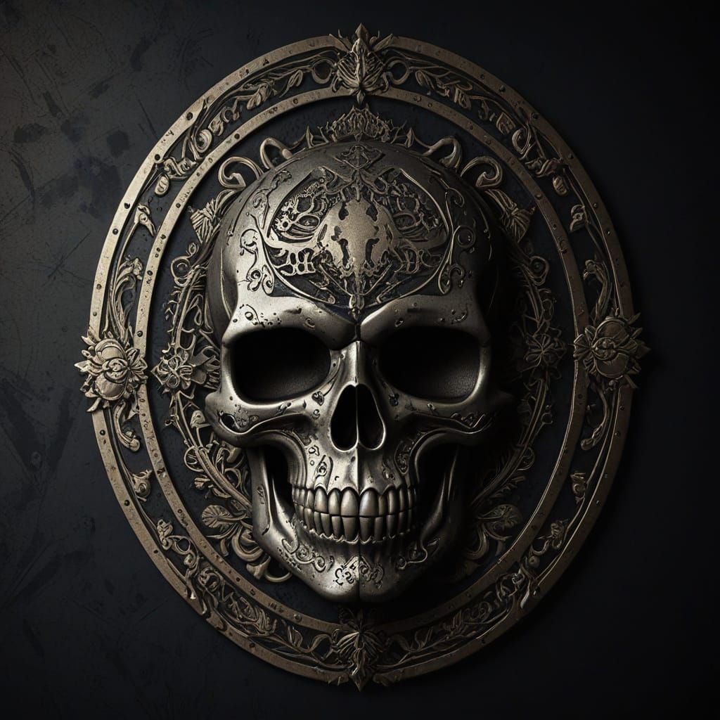 Military Emblem of Task Force Prime in Dark Metal ... - AI Art