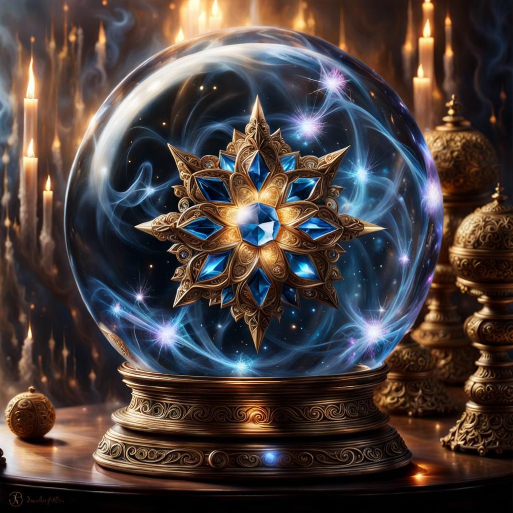 Magical Sphere - AI Generated Artwork - NightCafe Creator