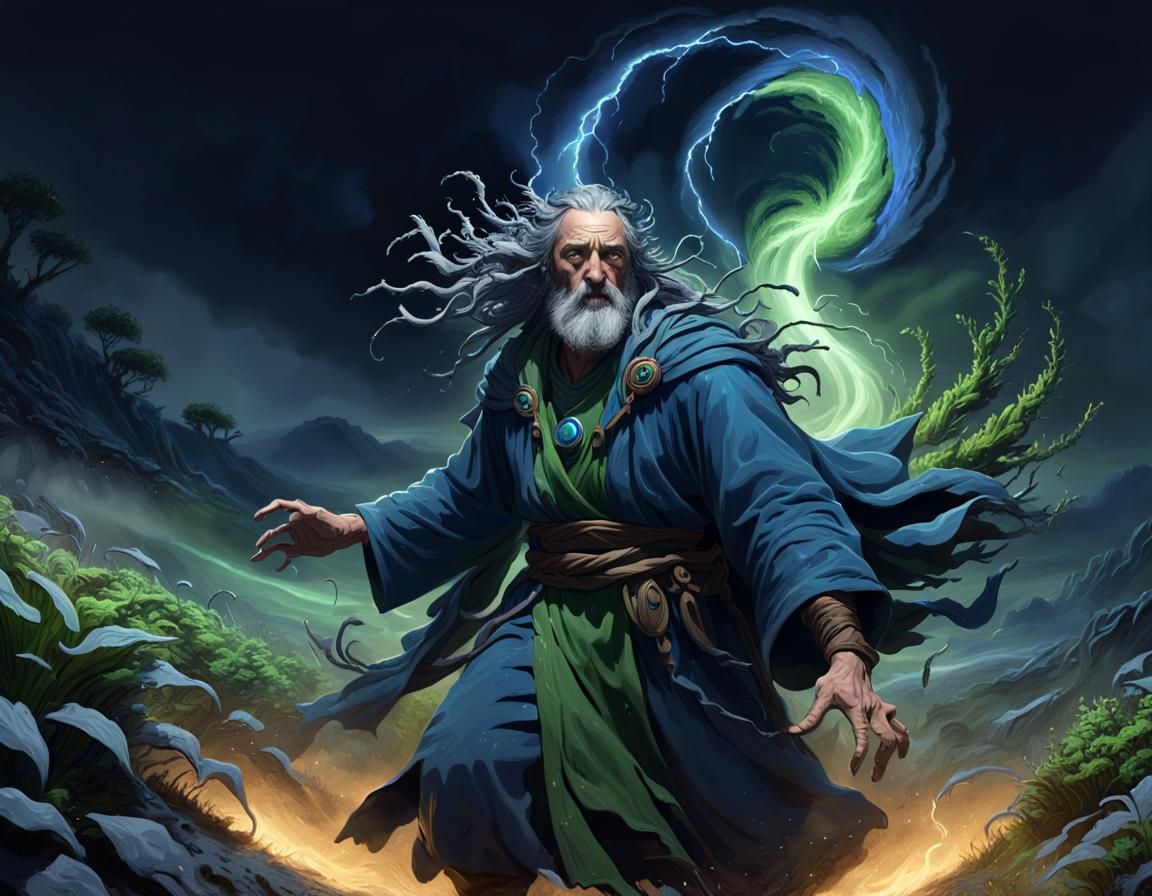 Druid magic - AI Generated Artwork - NightCafe Creator