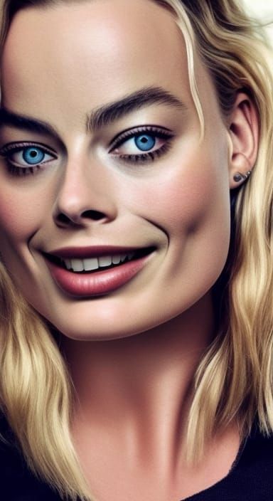 Margot Robbie Ai Generated Artwork Nightcafe Creator