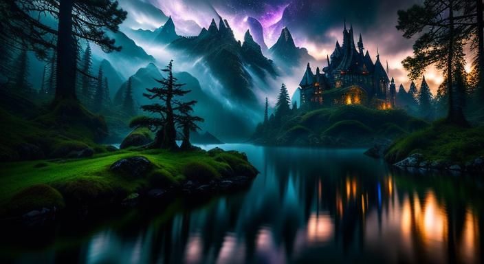 "Reflections in Water" - AI Generated Artwork - NightCafe Creator