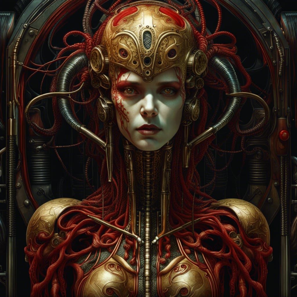 Necroptic Disgorgement II - AI Generated Artwork - NightCafe Creator