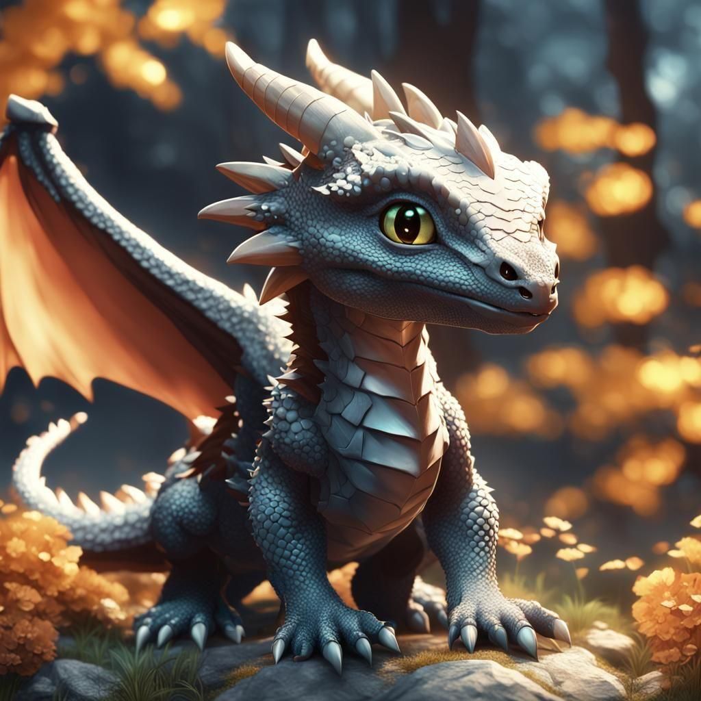 Little Dragon - AI Generated Artwork - NightCafe Creator