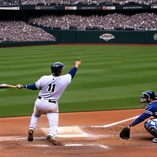 New York Yankees, #11 - AI Generated Artwork - NightCafe Creator