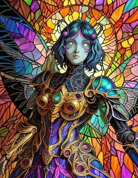 (intricately detailed fantasy artwork of a amazing transcendent ...