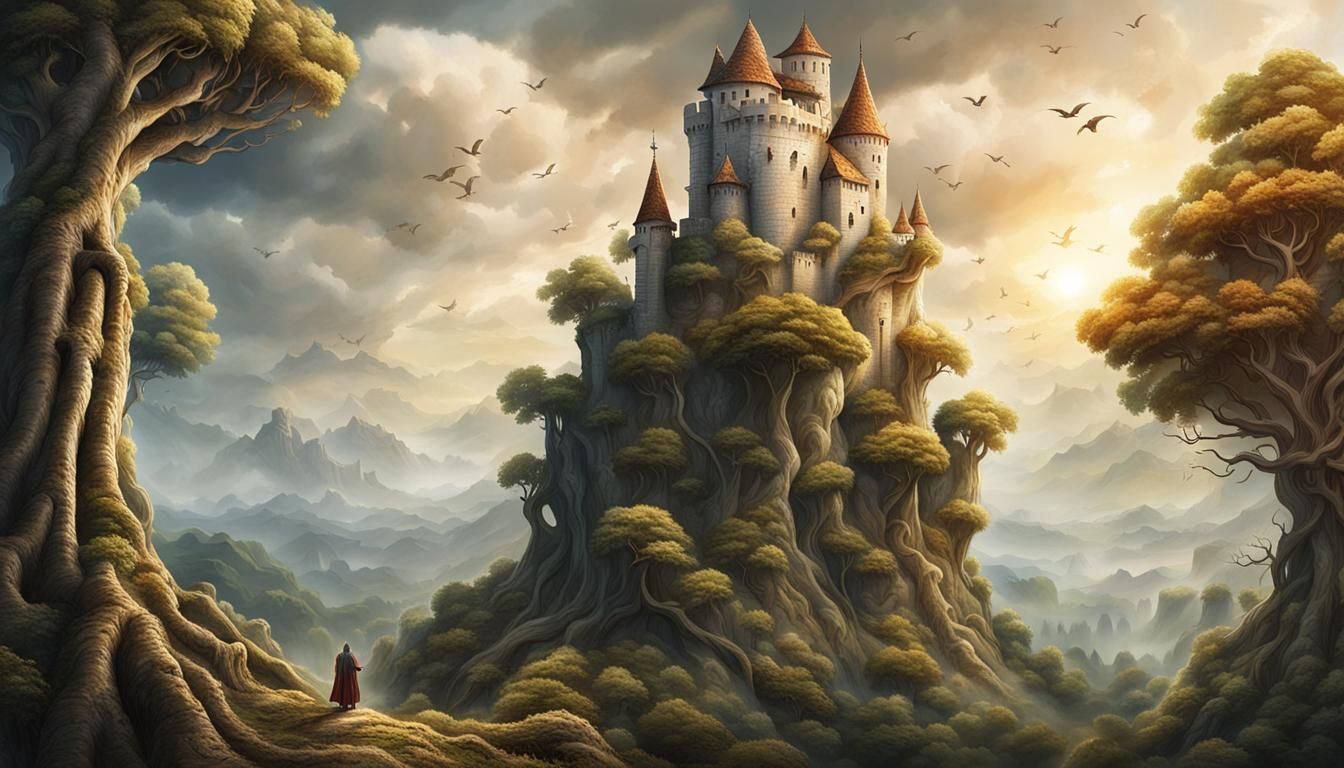 Wizard's Castle - AI Generated Artwork - NightCafe Creator